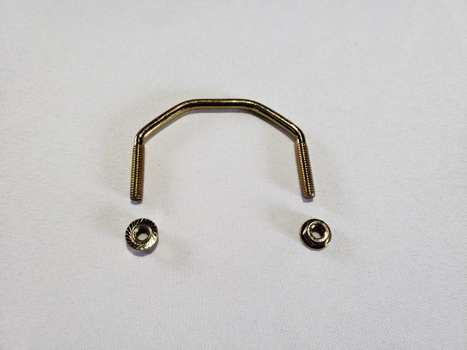 U Bolt For Rolled Edge And Flat Edge Vertical Line Posts With Flange